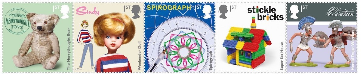 Rainbow Stamp Club: Stamps on Classic Toys by Royal Mail