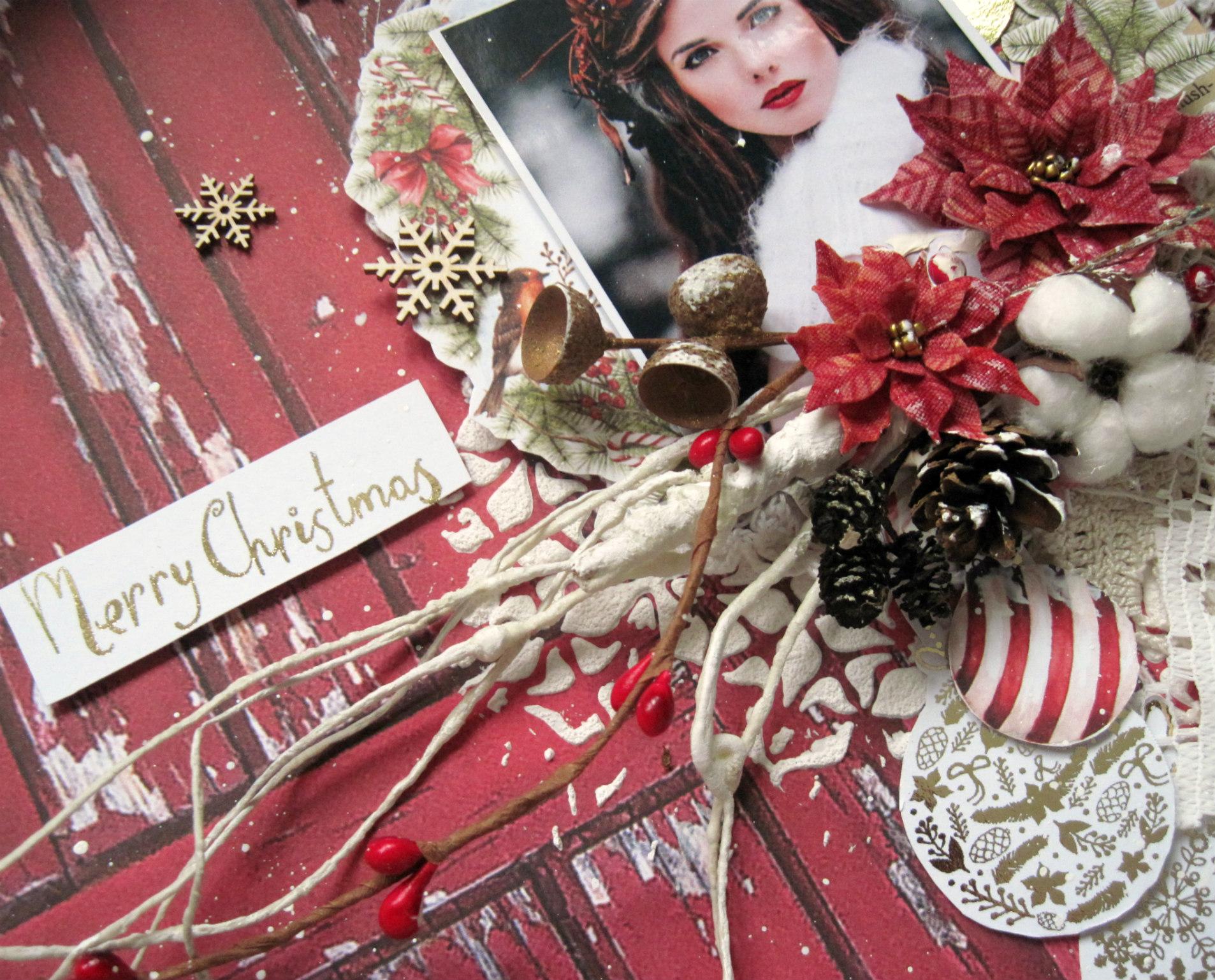 Мечты сбываются...: Merry Christmas Layout