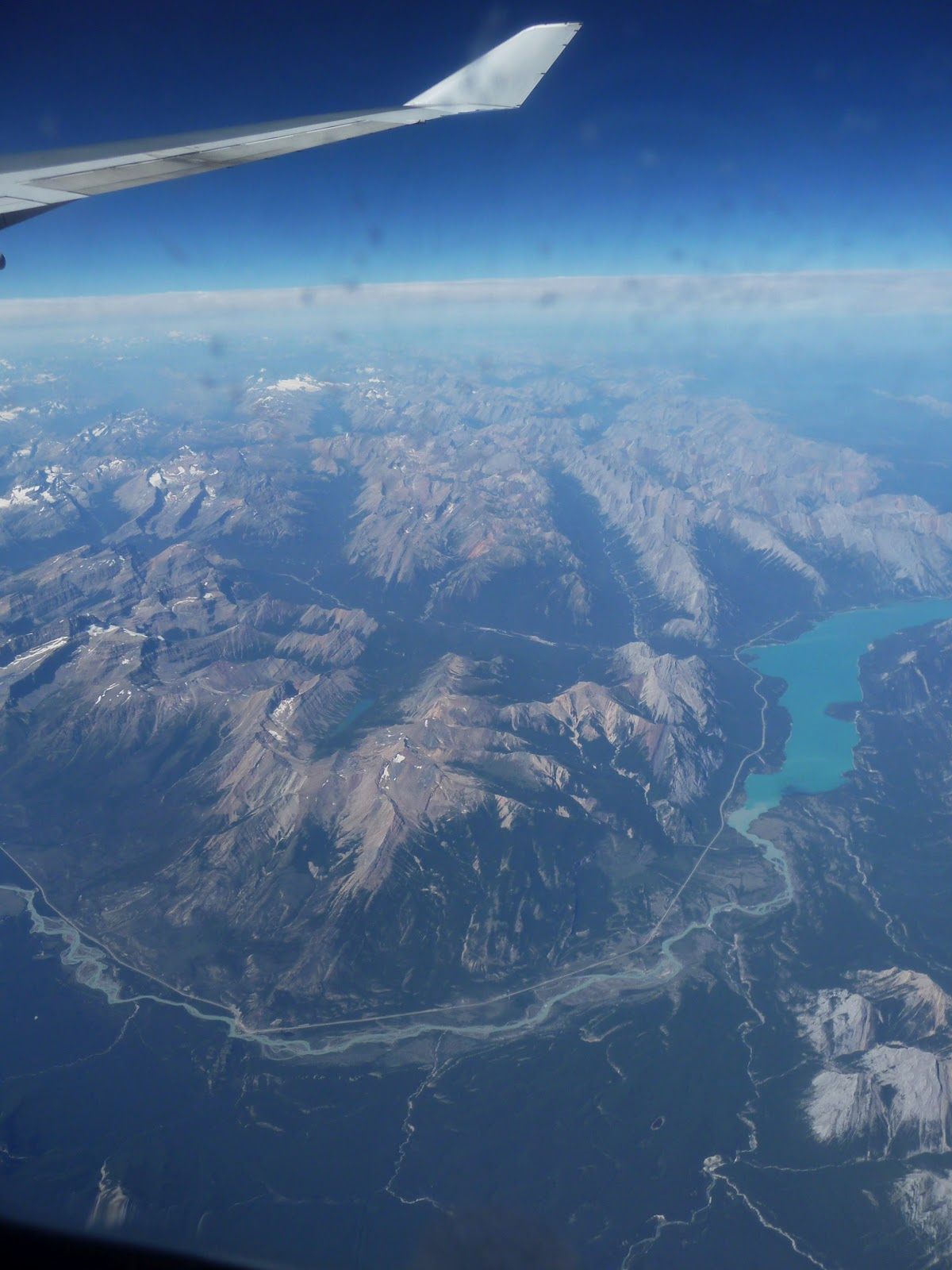 3 Mois au Canada: L'Alaska et Les Rocheuses vue du Ciel