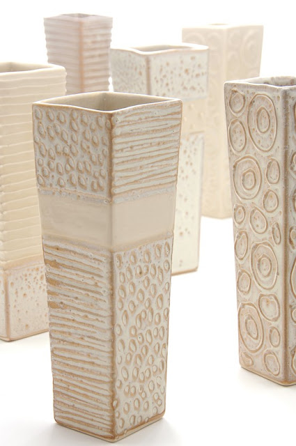Murray Ceramics: Slab Cube with Texture