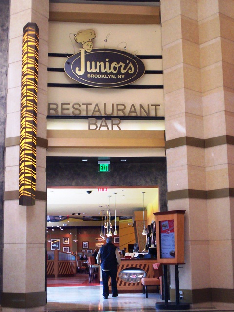 New England Bites: Junior's Restaurant