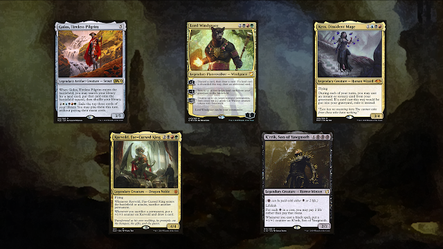 EDH on Zoom: 45 commanders, what is our color identity?