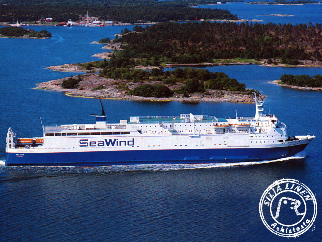 Merellä @ www.valkeatlaivat.net : Siljan Turun laivat / SeaWind Line ...