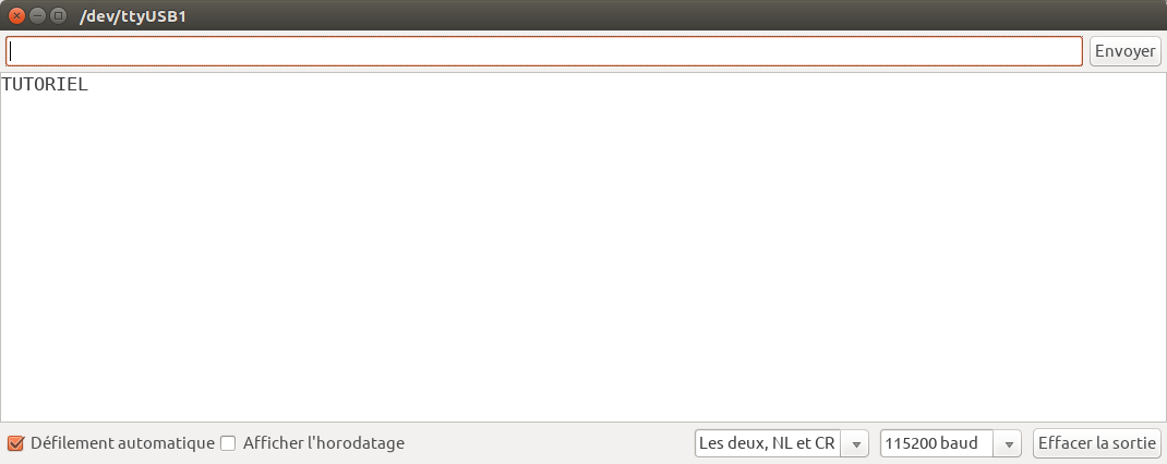 Le moniteur série - Tutoriels et cours - Arduino Forum