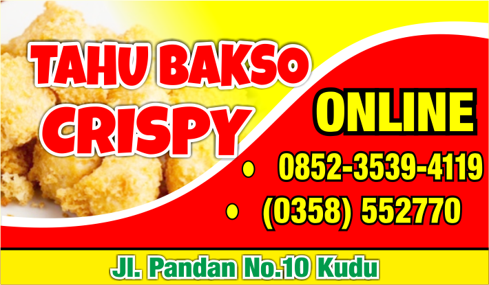 Contoh Spanduk Tahu Crispy Imagesee