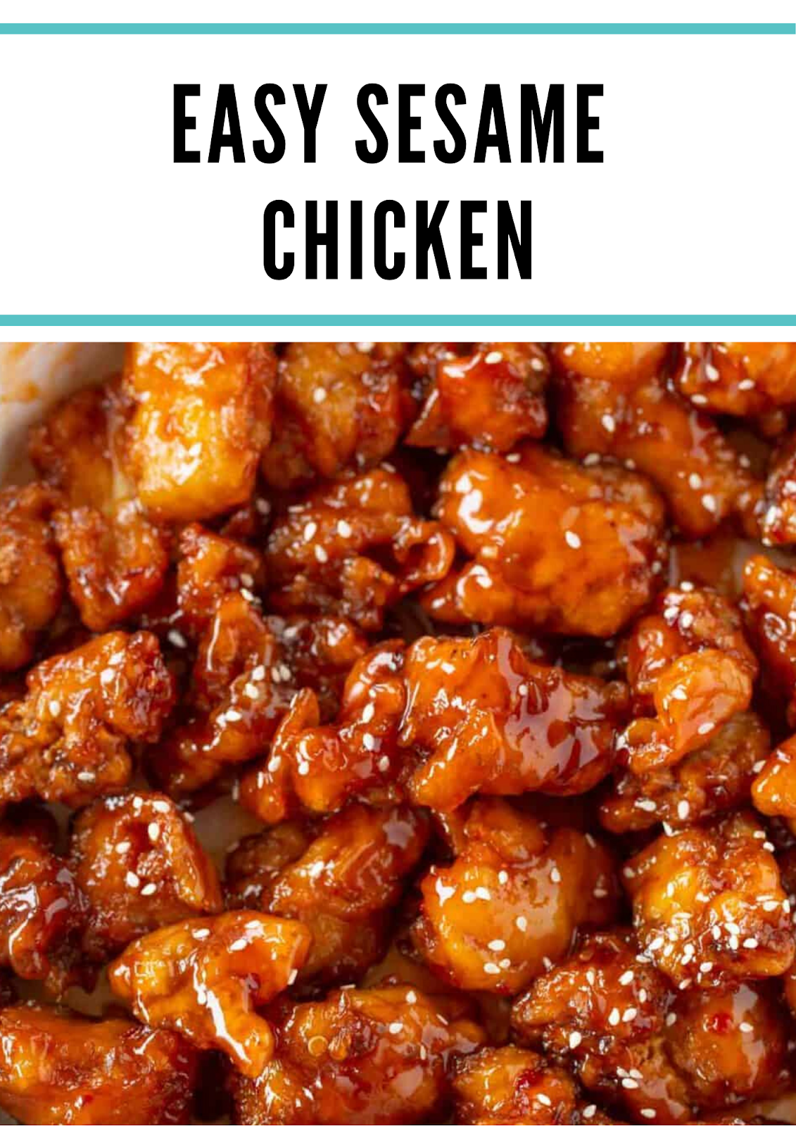 Easy Sesame Chicken