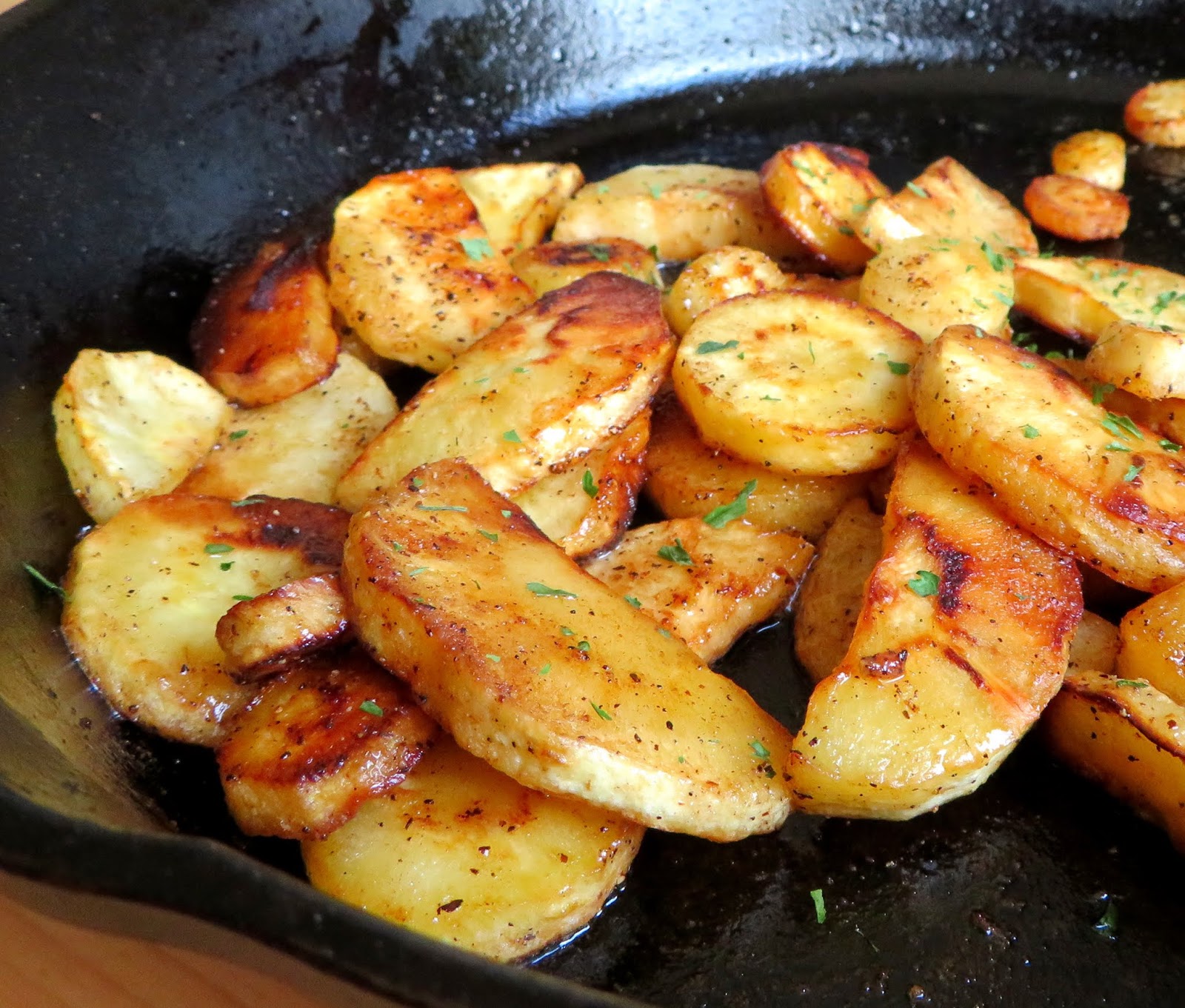 Butter Fried Parsnips | The English Kitchen