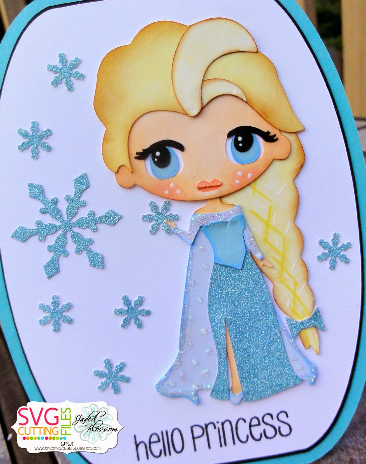 The Cricut Bug: Hello Princess-Elsa