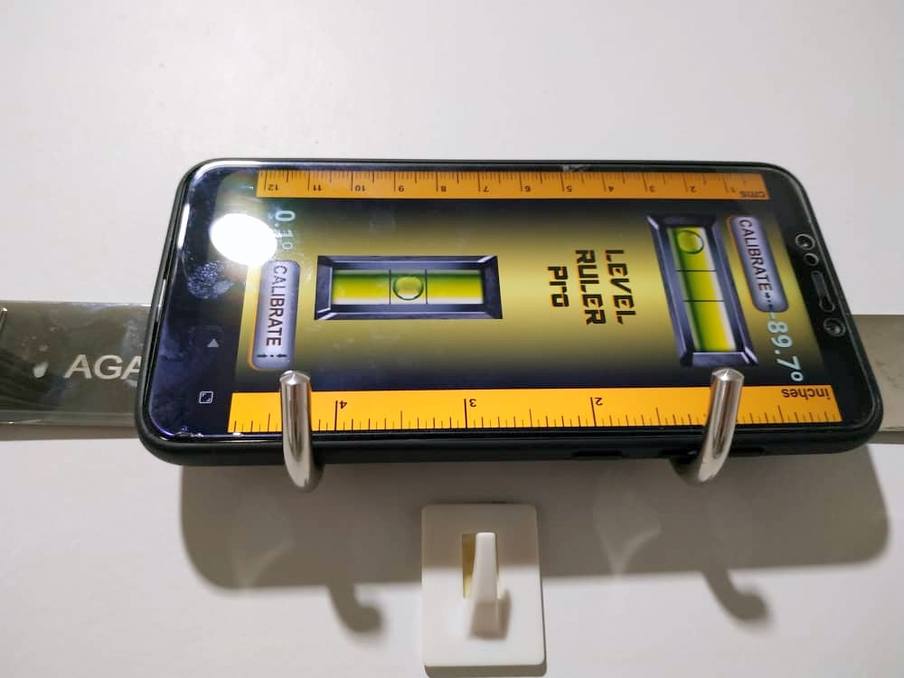 Digital Bubble Level Tool Smartphone App