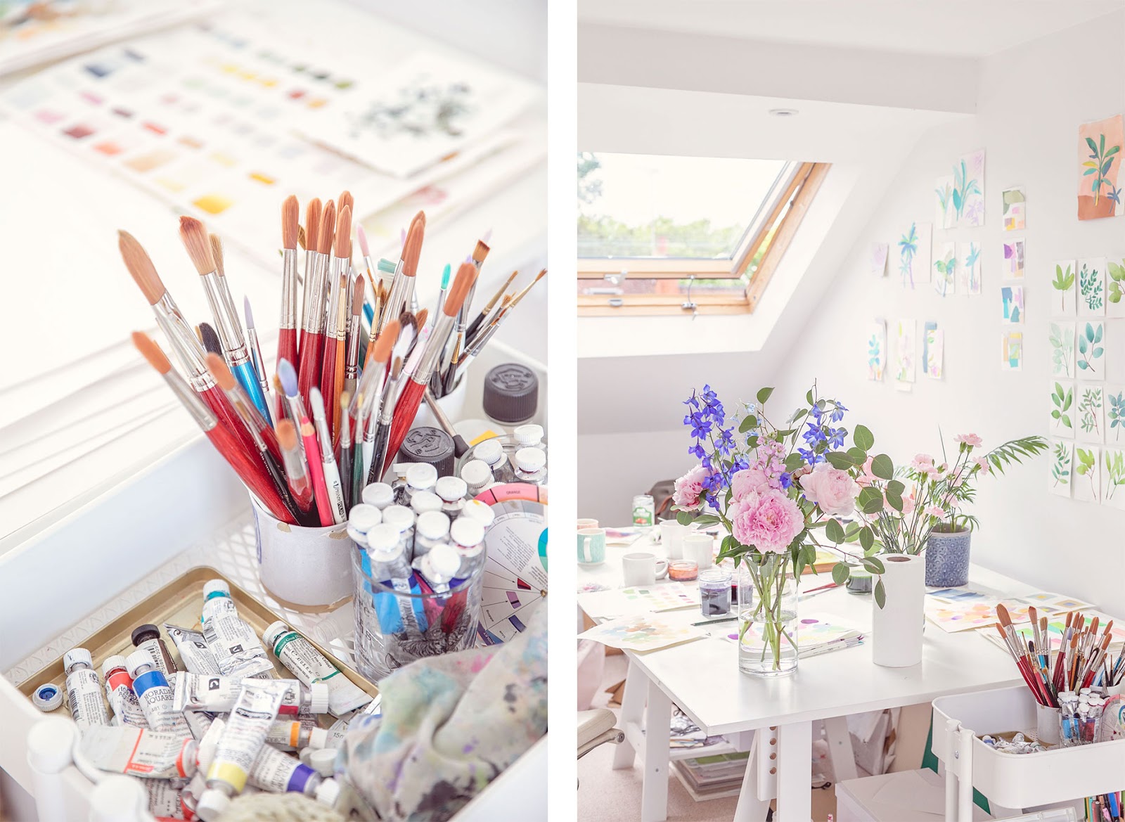 CONNECTING PAINTERS WITH PLANTS - M A R I A M A R I E