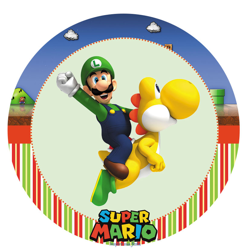 Super Mario Bros Party: Free Printables Candy Bar Labels and Toppers ...