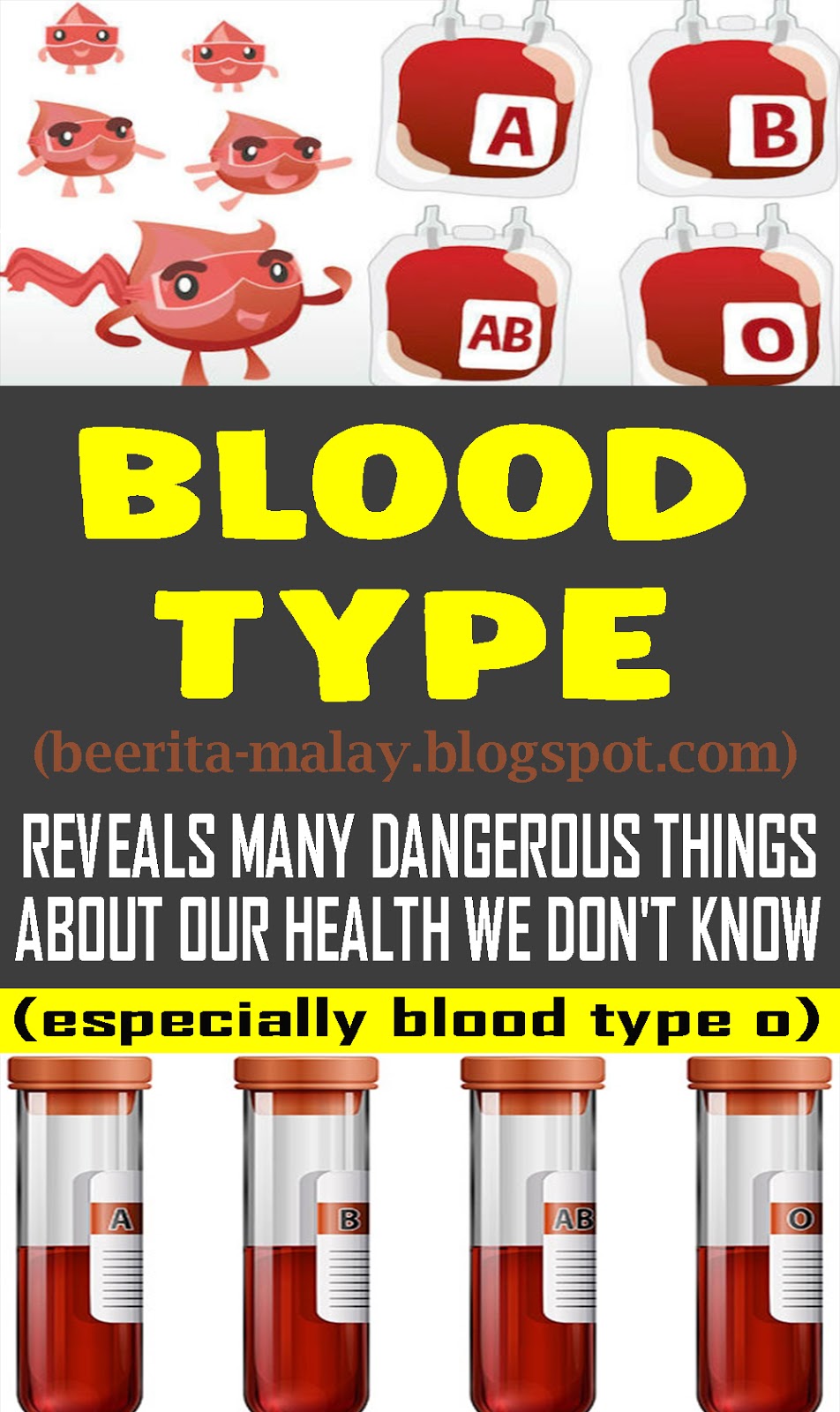 5 Things Your Blood Type Says About Your Health - HEALTH and WELLNESS