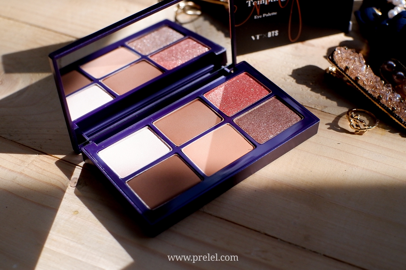 VT Cosmetics x BTS Super Tempting Makeup: Eye Palette, Lip Rouge and ...