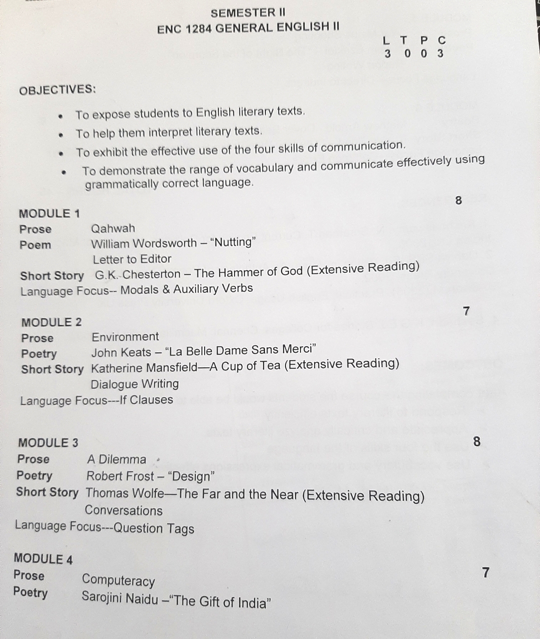 English Syllabus english-syllabus