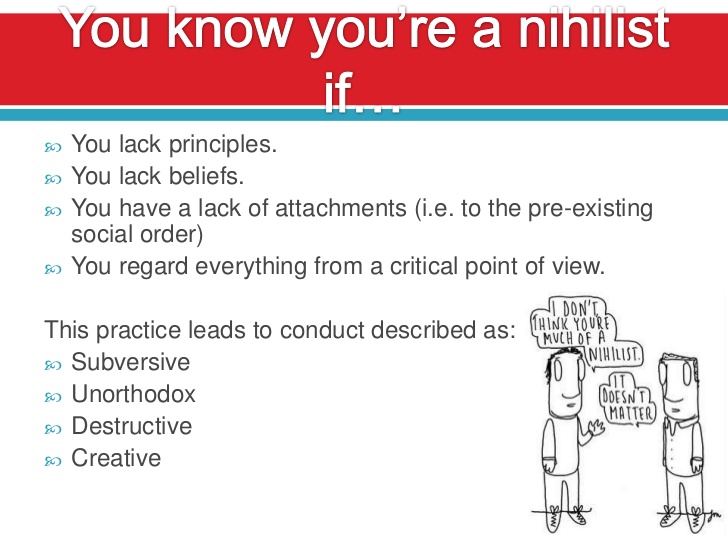 English Literature : What is Nihilism? History and Profile of Nihilism ...