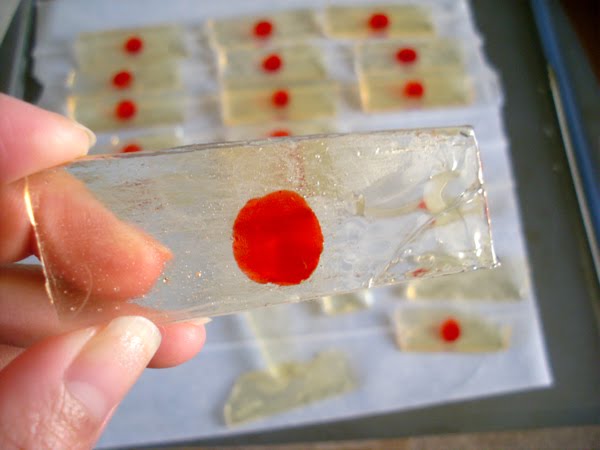 Candy Bar Cupcakes: Dexter Blood slides