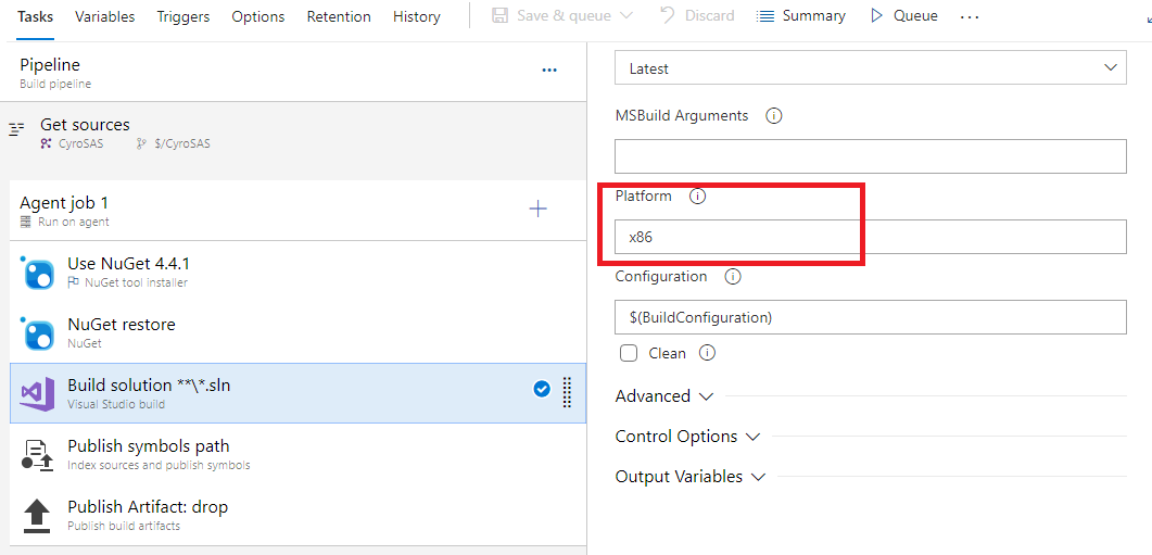 How to fix Azure DevOps error MSB4126 How to fix Azure DevOps error MSB4126