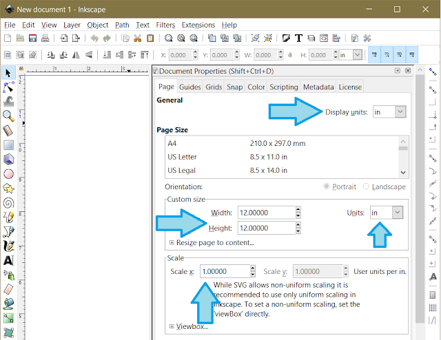 Modify Your Inkscape Template for DS3