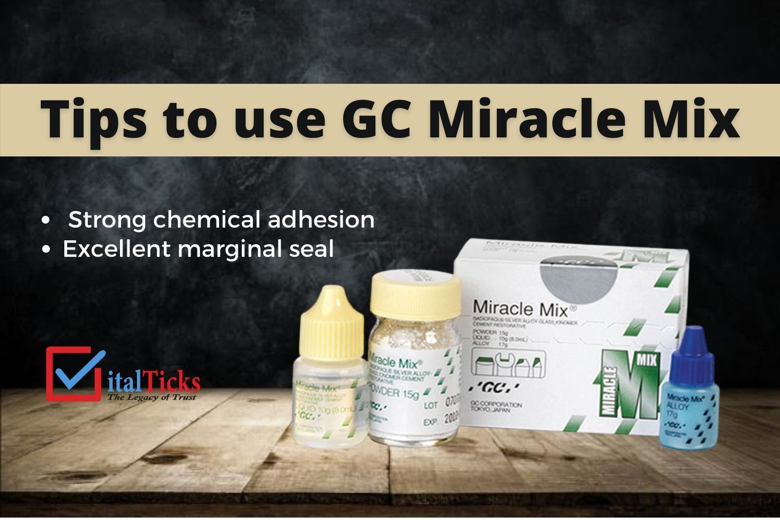 GC Miracle Mix: Directions to use & advantages