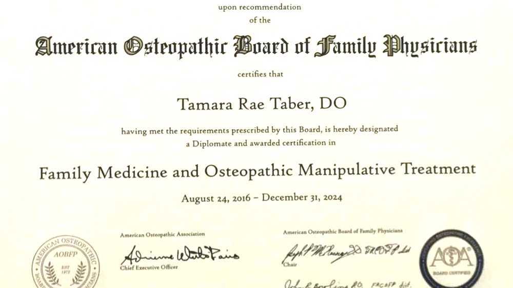 American Osteopathic Board of Family Physicians American Osteopathic Board of Family Physicians
