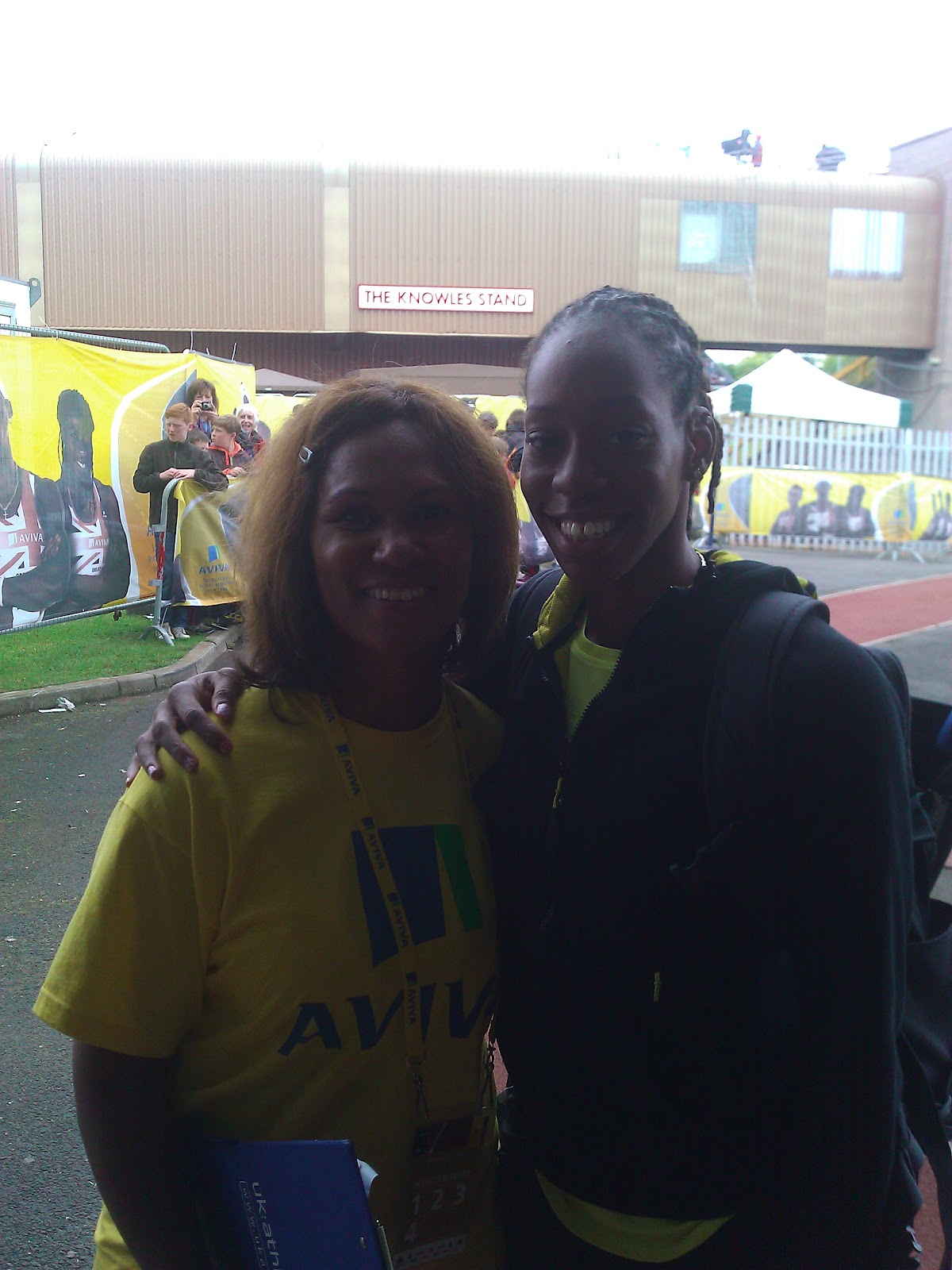 London 2012 Games Maker Viv: Olympic Trials at the weekend