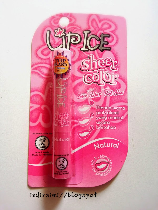 [REVIEW] Lip Ice Sheer Color - Natural | What Indira Loves