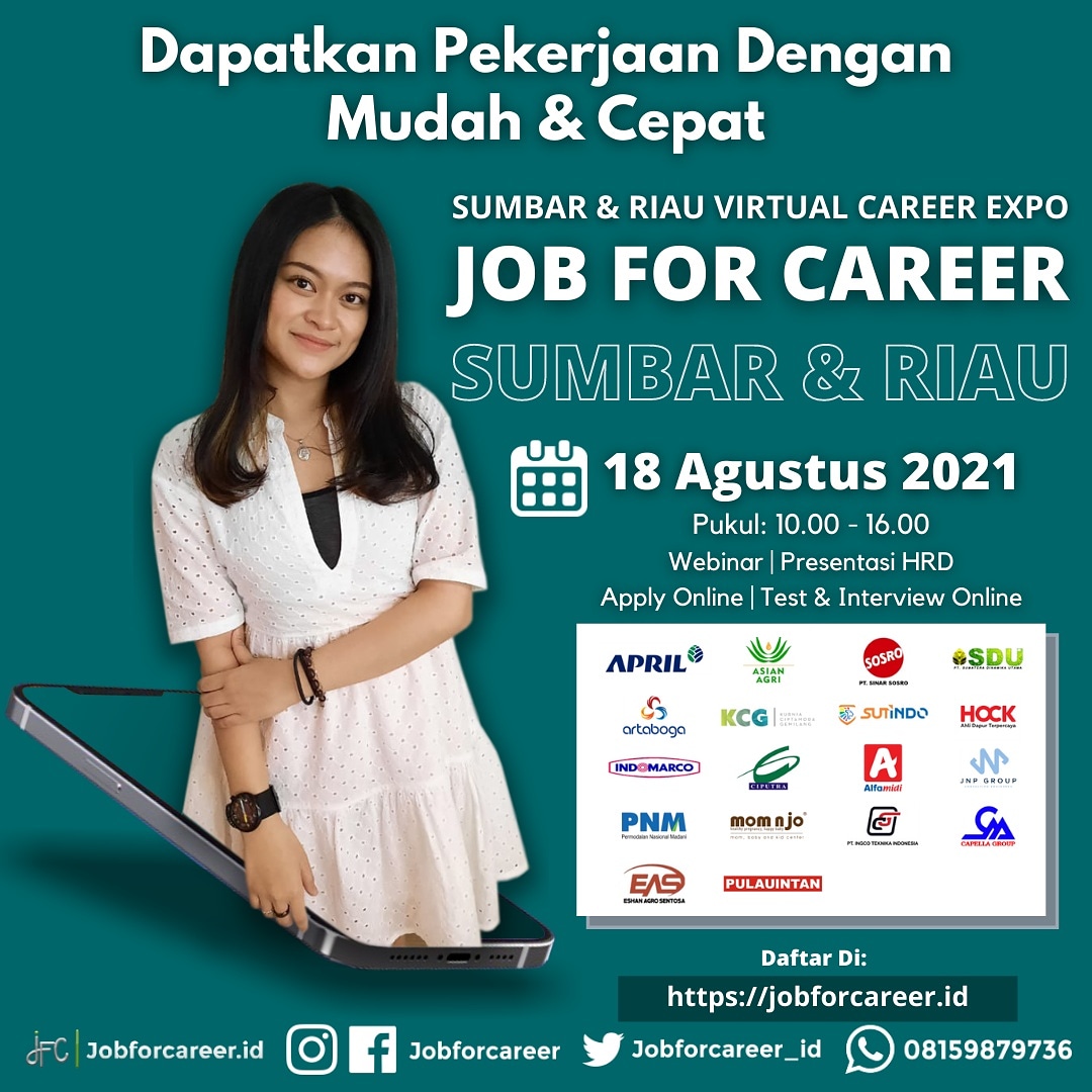 Lowongan Kerja PT. Kerja Karir Indonesia Pekanbaru Agustus 2021 (JOB ...