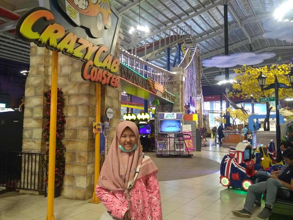 Bermain di Transmart Palembang | Milda Ini