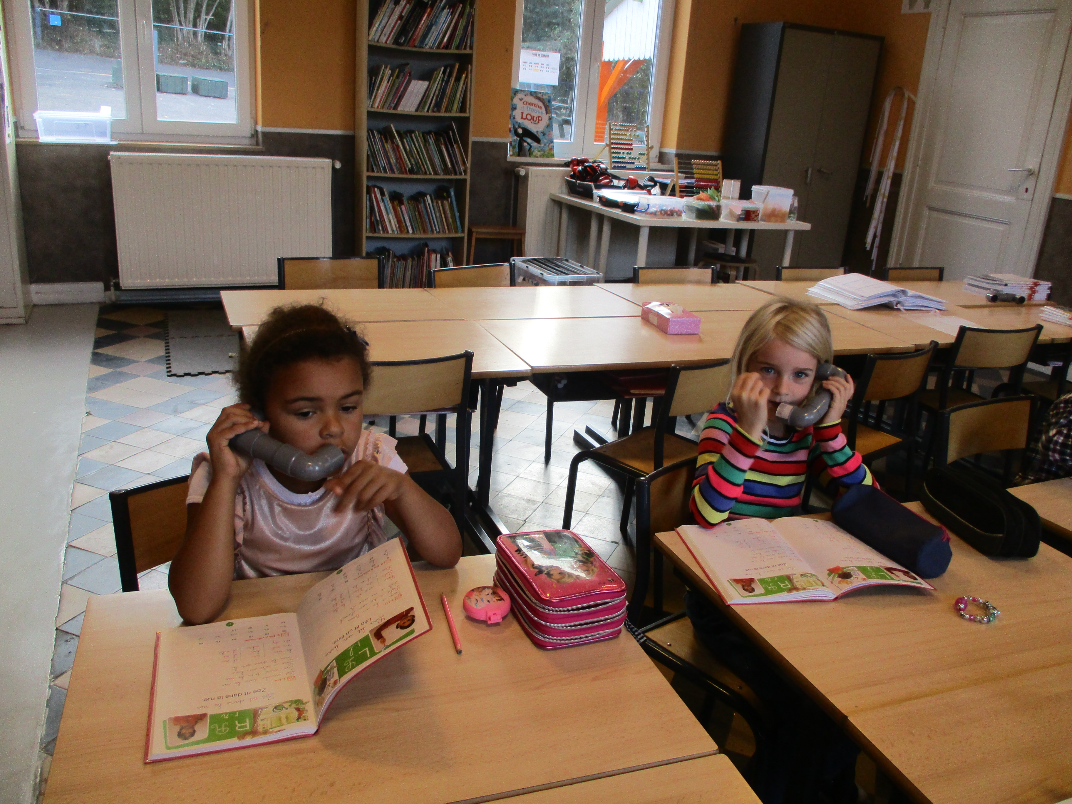 Lecture à l'aide du "toobaloo" - École Saint-Joseph à Wonck - Blog