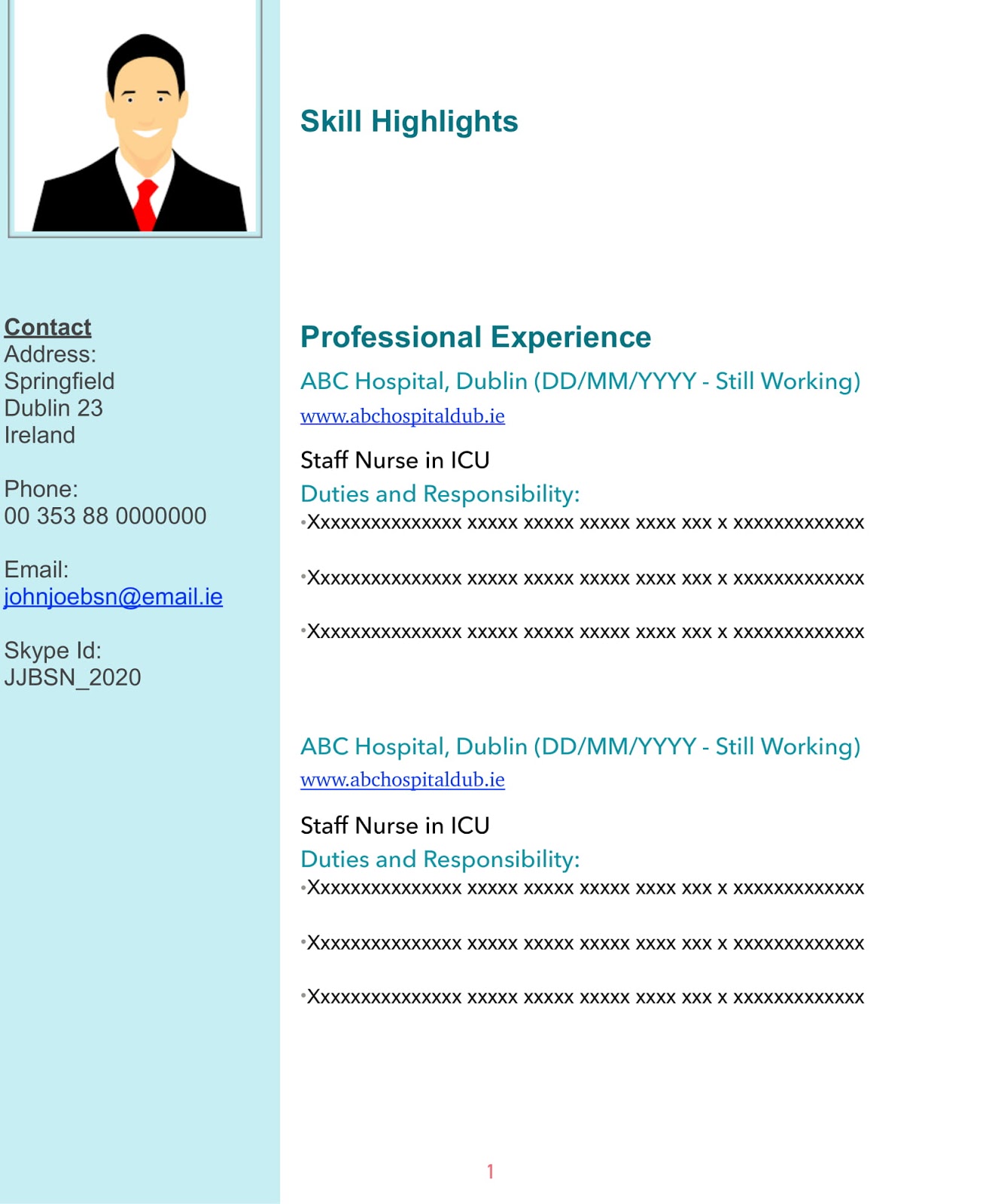Carrycare Ireland: Resume Writing tips