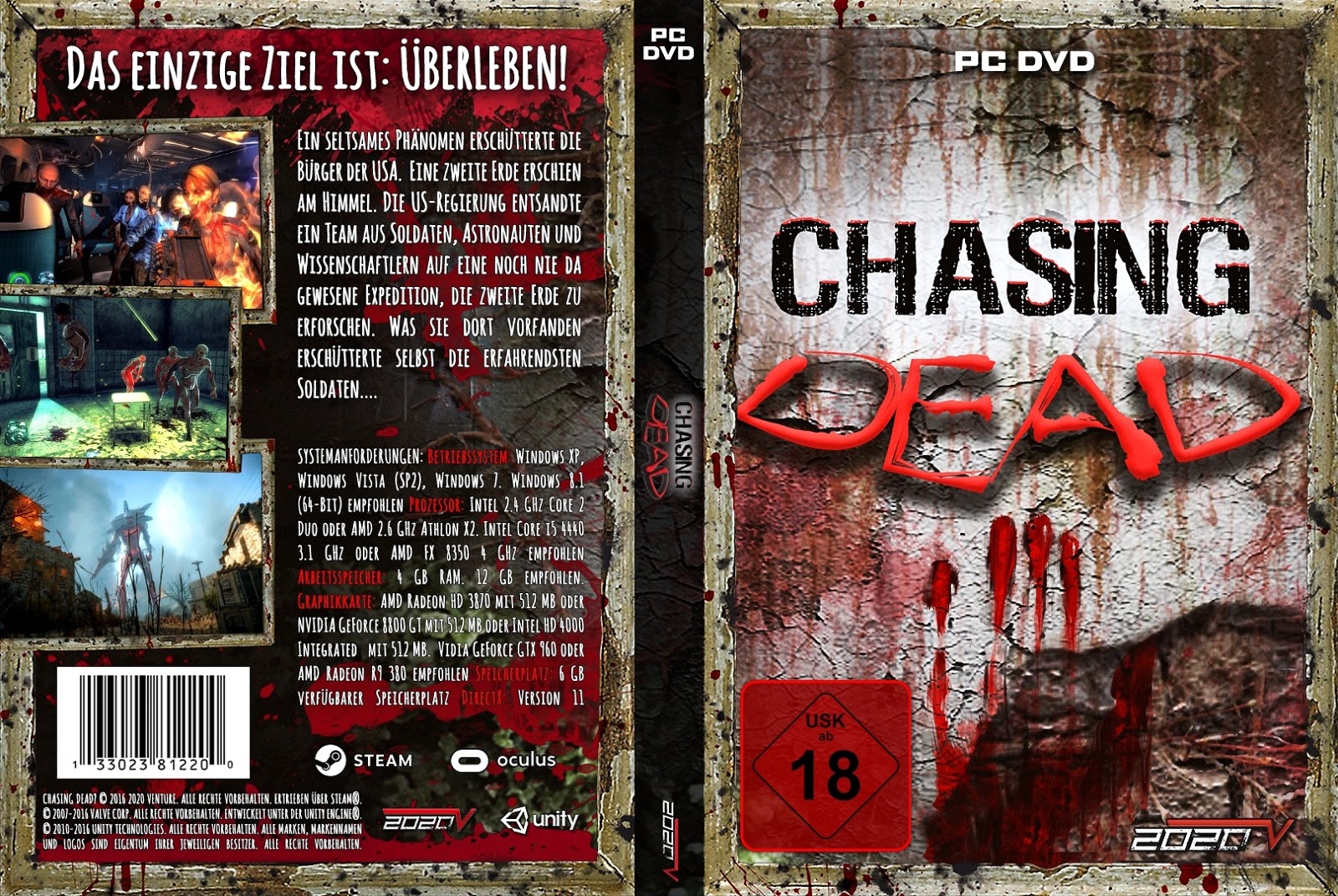 Spesifikasi CHASING DEAD - Info Game PC