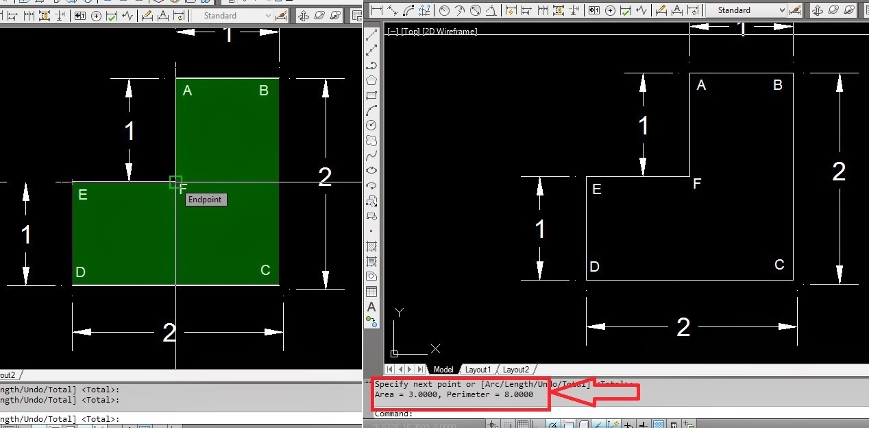 MENGHITUNG LUAS AREA DENGAN AUTOCAD | SAKAREPPE DEWE