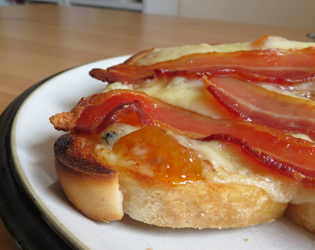Bacon & Cheese On Toast | The English Kitchen