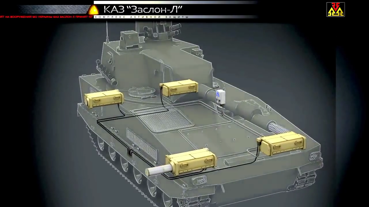 Glavcom: Zaslon-L active protection system