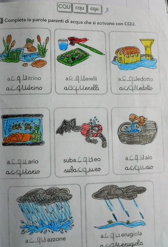 matiteinvolo: ACQUA E LA SUA FAMIGLIA