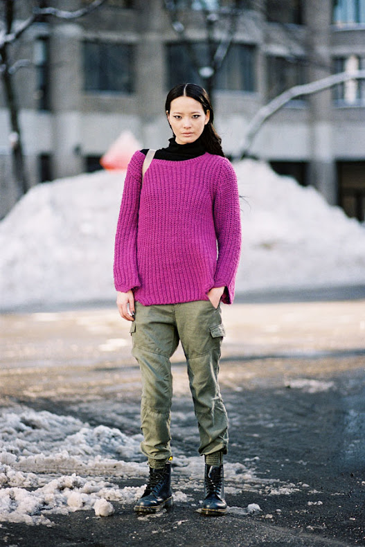 Vanessa Jackman: New York Fashion Week AW 2013....Li Wei