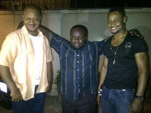 2012 Throwback photo Of MC Danfo with Muna Obiekwe and Vincent Opurum