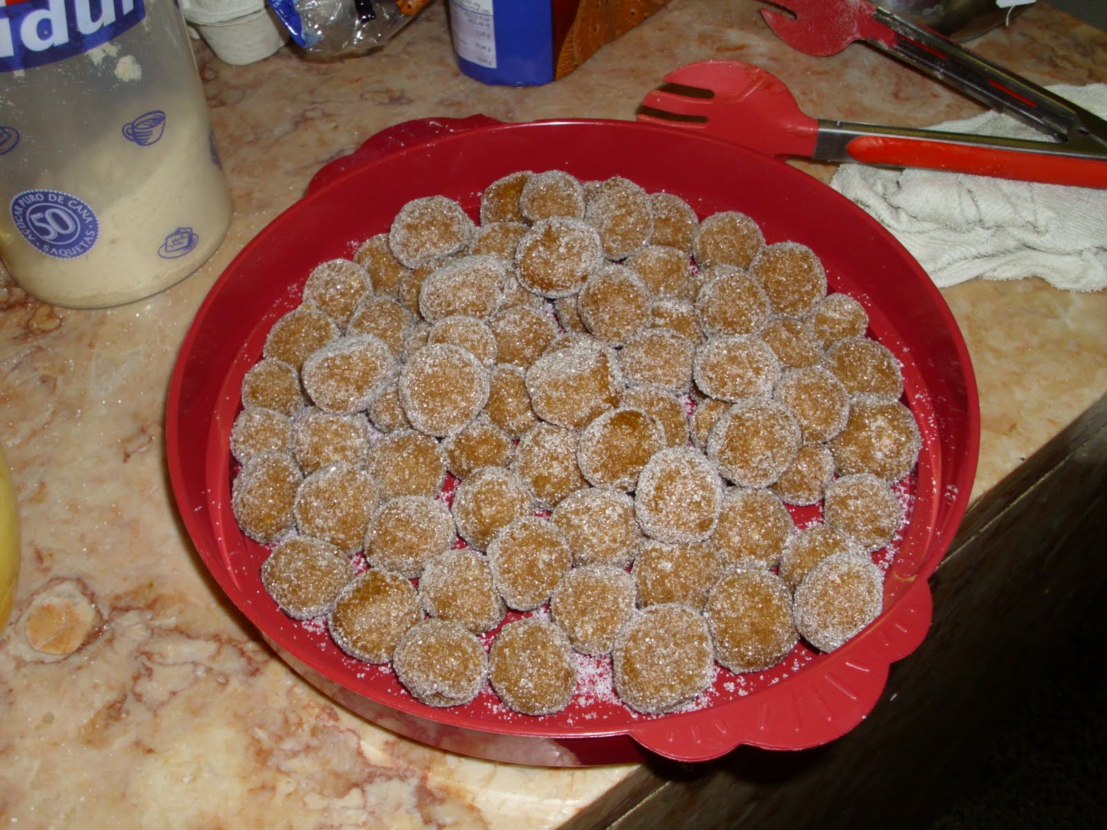 As minhas bimbices: Bolinhas de Bolacha