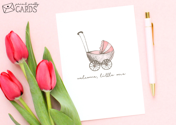 Baby Shower Printable Cards Online