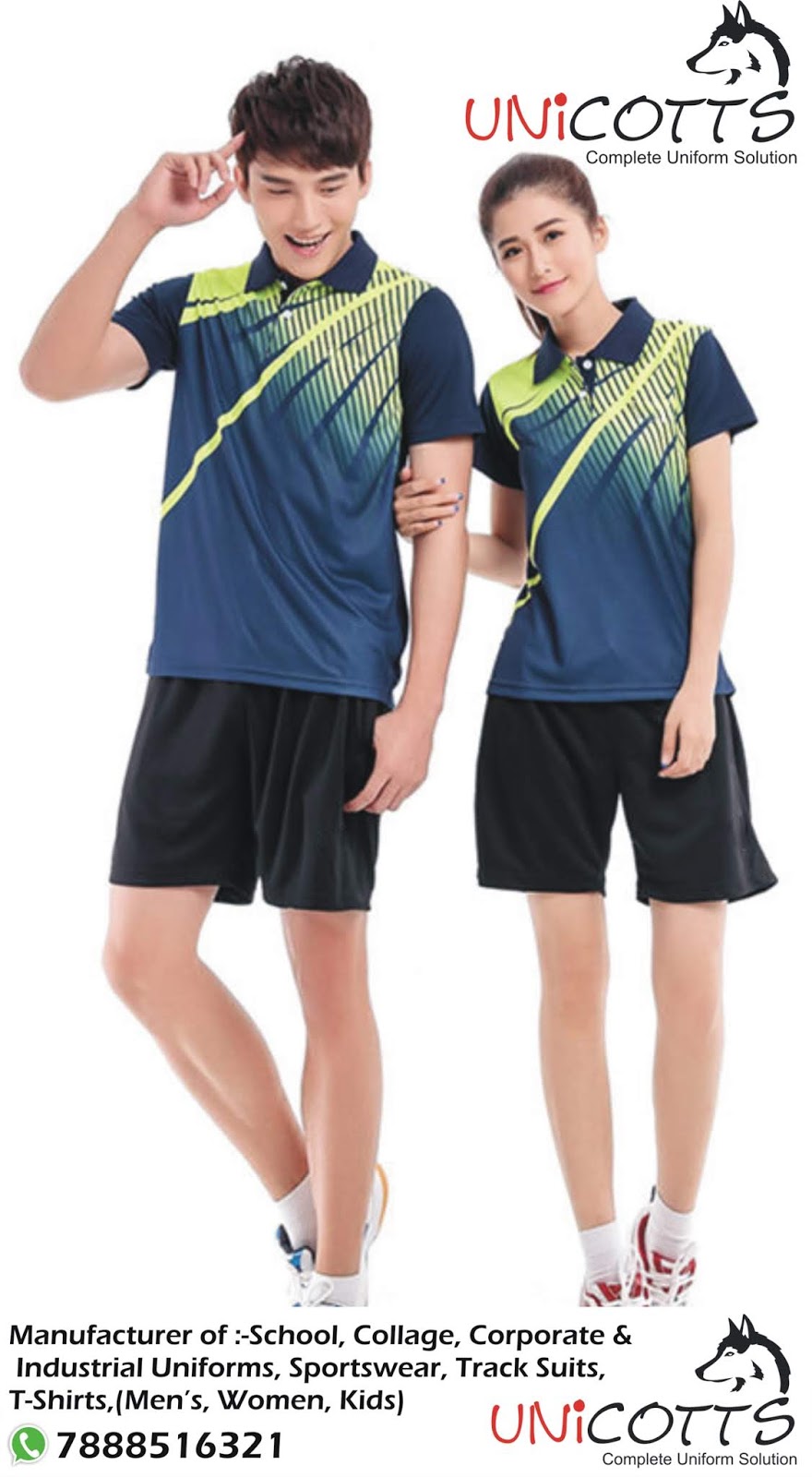 UniCotts (Apparel Solution): Polyester Sports Uniform On Order