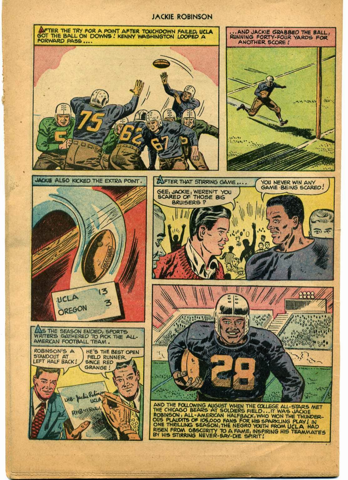 Dodgers Blue Heaven: Scans of the 1951 Jackie Robinson Comic #5