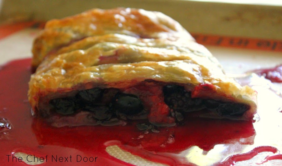 Triple Berry Strudel