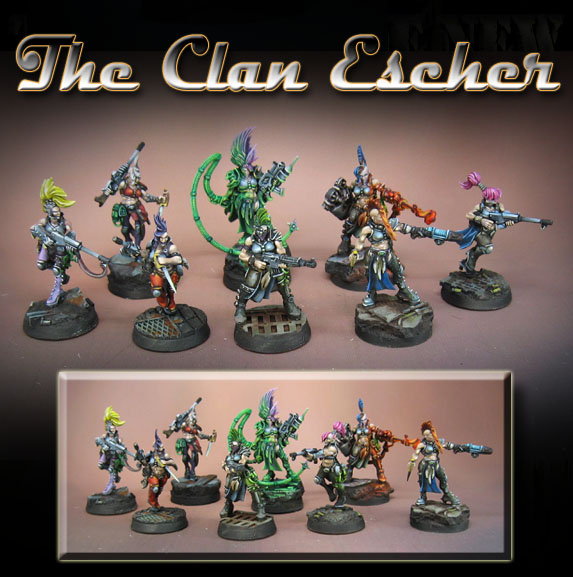 James Wappel Miniature Painting: The Clan Escher
