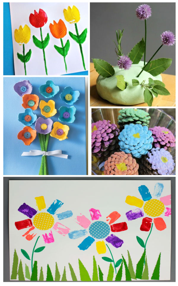 Flower Crafts for Kids