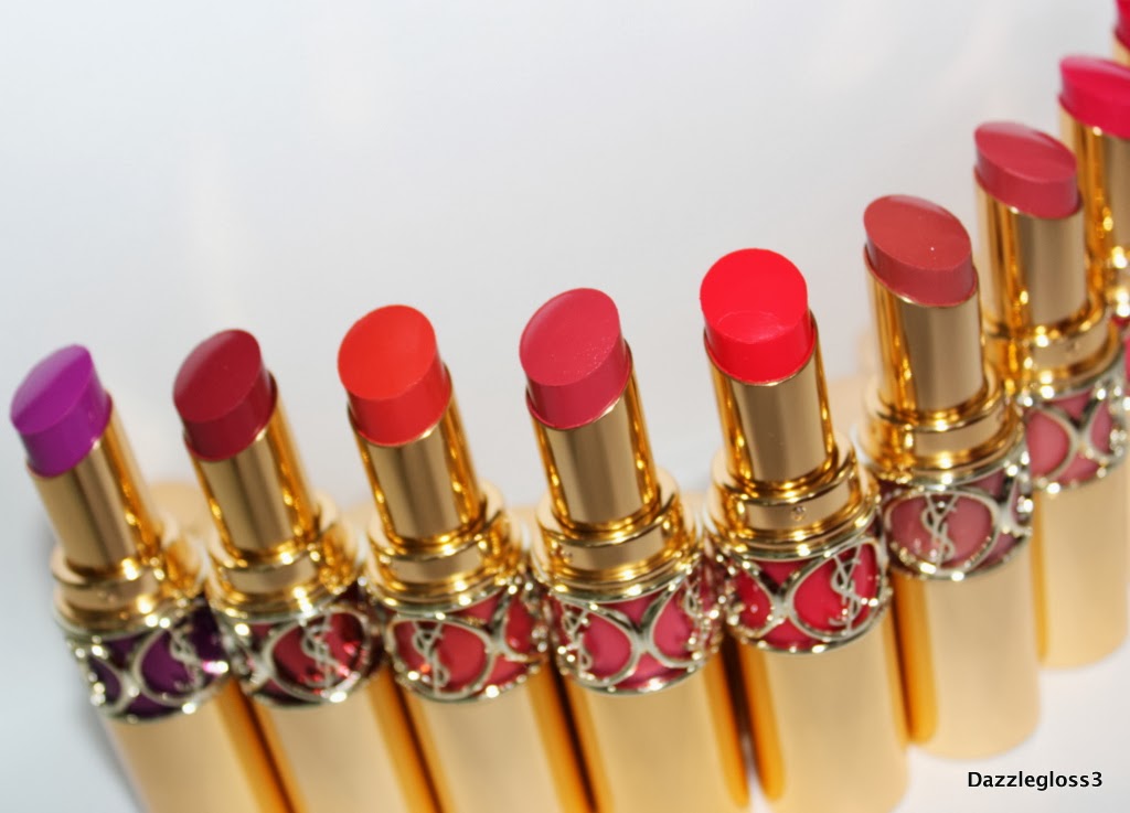 Dazzlegloss3: My YSL Rouge Volupte Shine Collection
