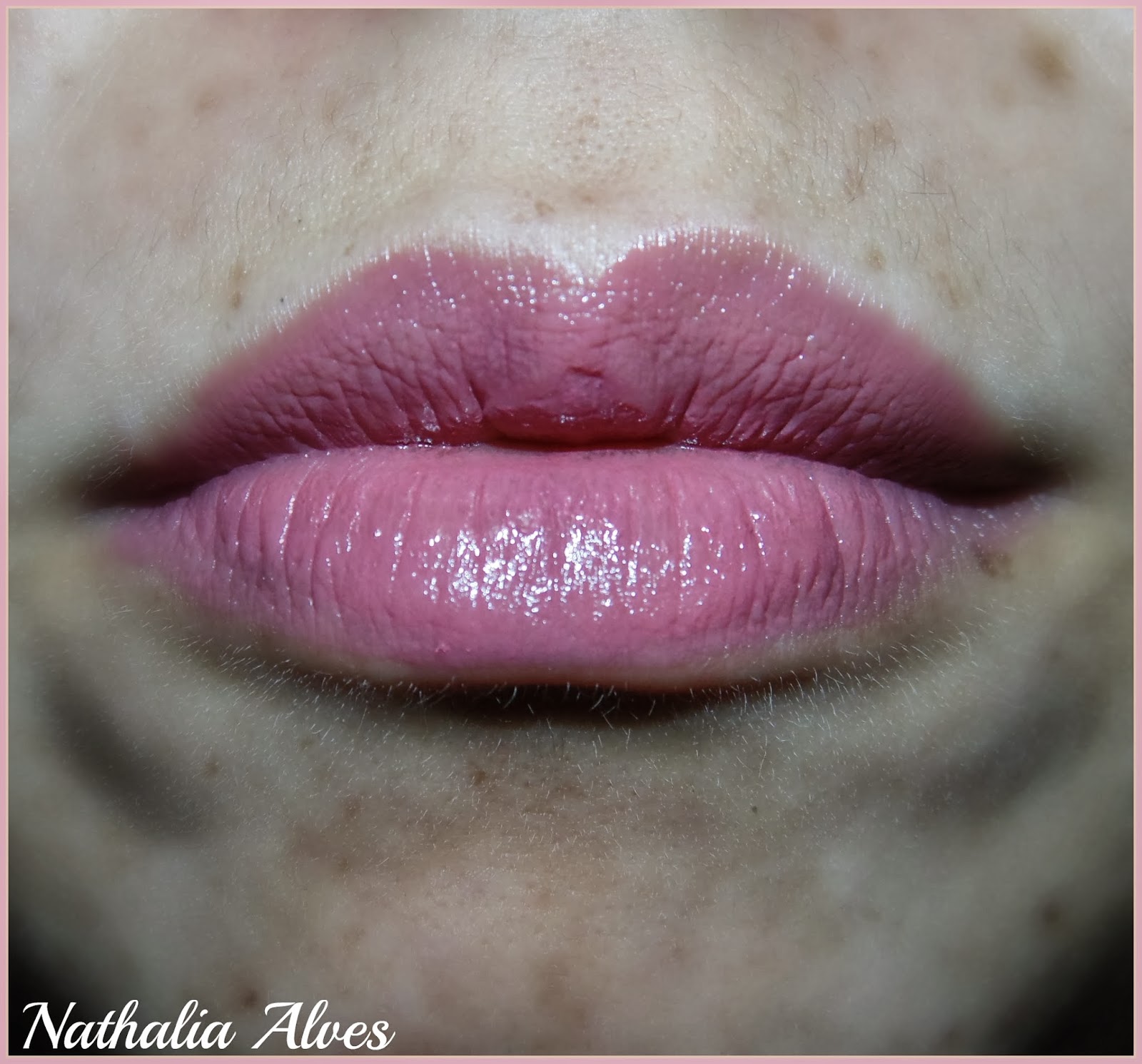 Testei - Batom Rose Matte Avon | Nathalia Alves
