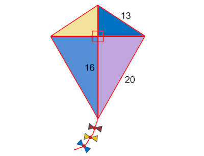 MEDIAN Don Steward mathematics teaching: kite areas