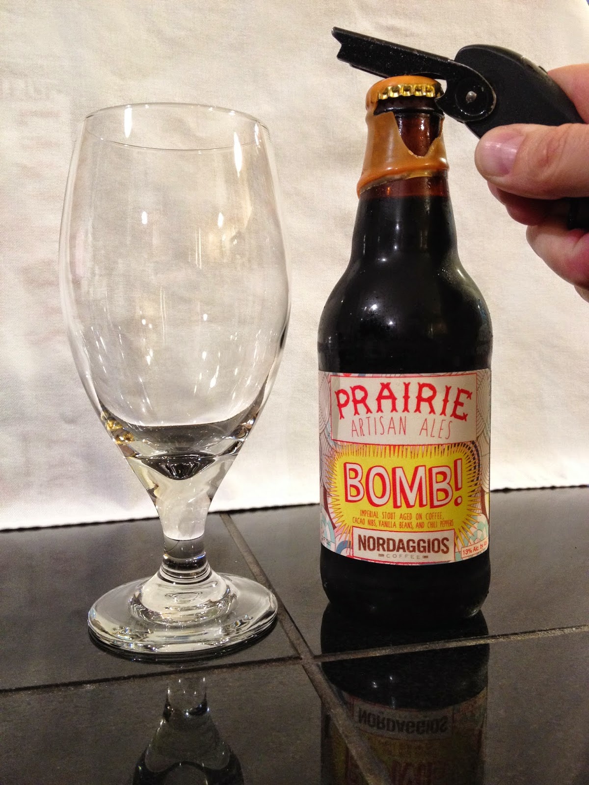 NorCal Beer Blog: Prairie Artisan Ales Bomb! Imperial Stout
