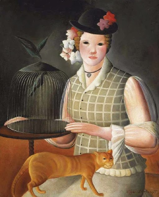 Pura Kastigá: OLGA SACHAROFF..- LA PINTORA DE LA VANGUARDIA RUSA.