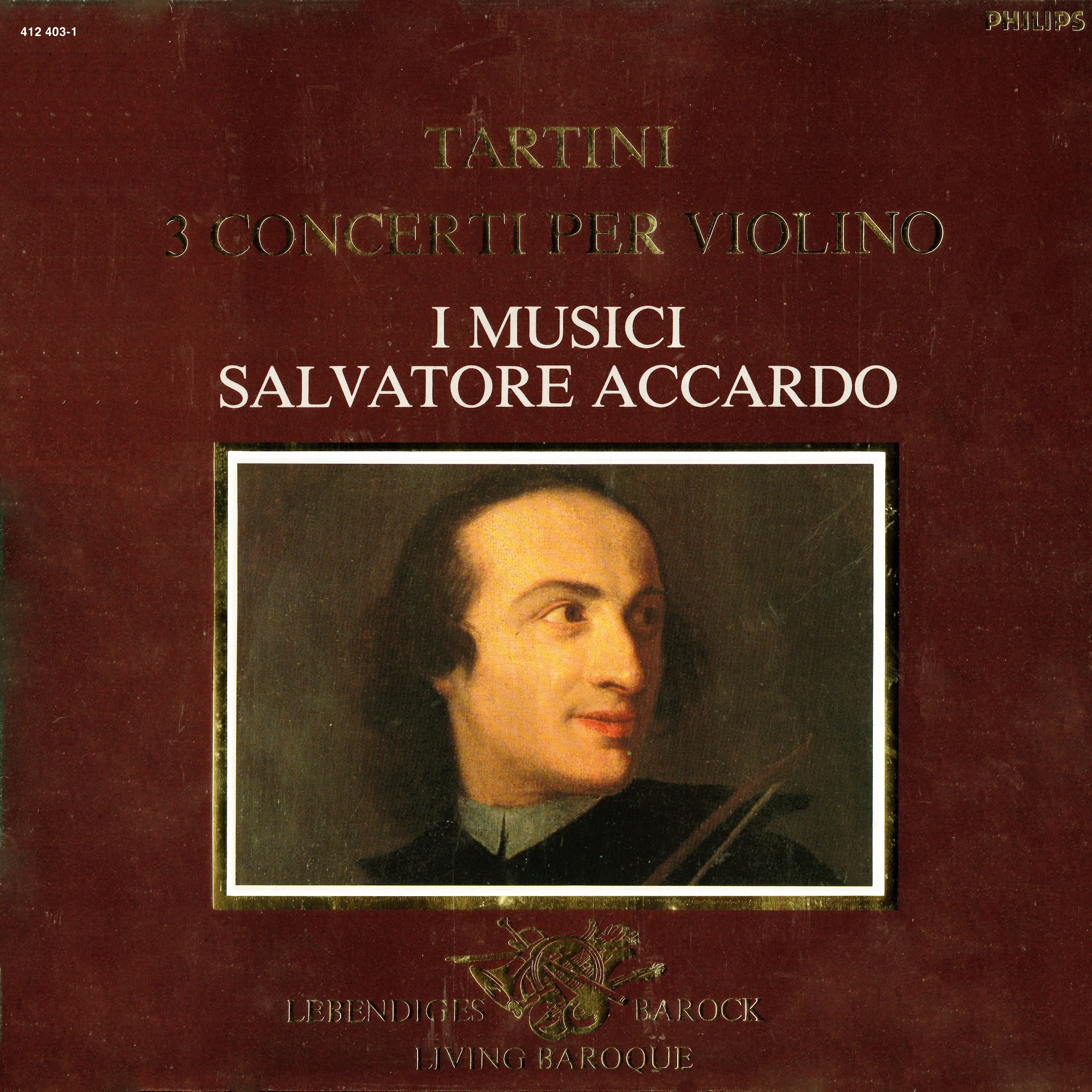 ΔΙΣΚΟΒΟΛΟΣ: Giuseppe Tartini: Κοντσέρτα για βιολί (I Musici, 1974)